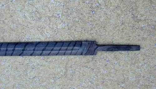 Handmade Damascus Steel Blank Blade For Sword Crafting | Markhor Knives ...