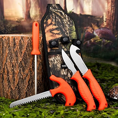 Professional Hunting Knife Set With Skinner & Bone Saw | Markhor Knives ...