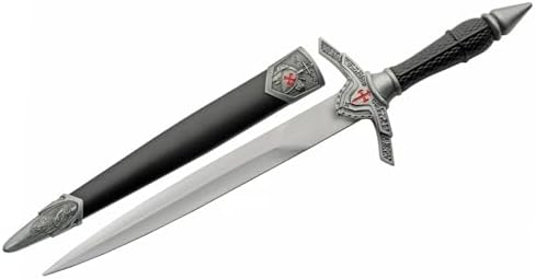 Silver Armor Medieval Replica Dagger With Sheath | Markhor Knives ...