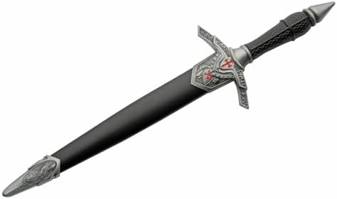 Silver Armor Medieval Replica Dagger With Sheath | Markhor Knives ...